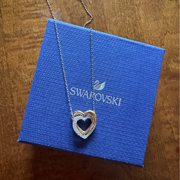 Swarovski | Jewelry | Swarovski Heart Necklace | Poshmark